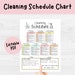 Quiet Time Chart, Kids Daily Schedule Idea, Printable PDF - Etsy
