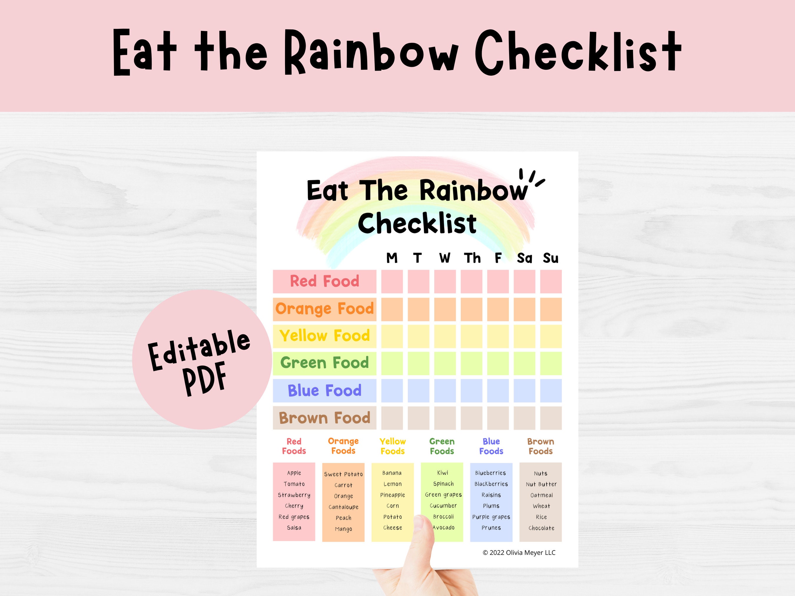 Eat The Rainbow Food List Taking “eat The Rainbow” Literally.