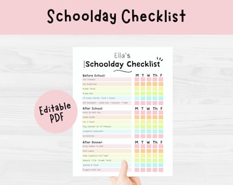 Visual Schedule Kids Daily Routine Chart 80 Cards Chores - Etsy