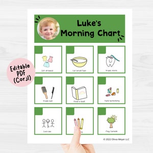 Visual Routine Chart - Etsy