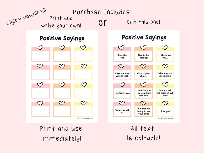 Positive Sayings Printable Positive Classroom Poster - Etsy