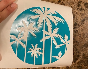 Beachy Car Decal - Etsy