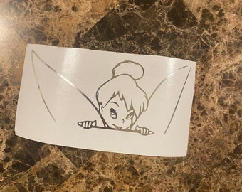 Tinkerbell Car Decal - Etsy