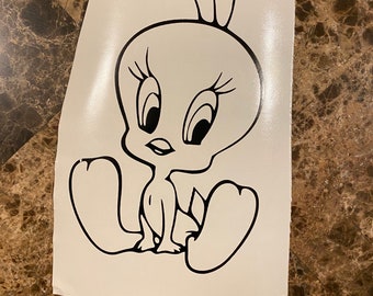 Tweety Bird Car Decal - Etsy
