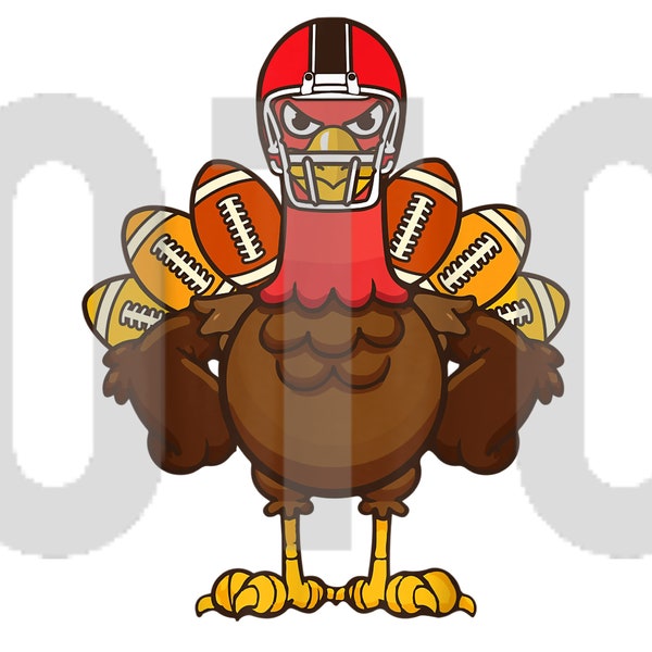 Turkey Football - Etsy