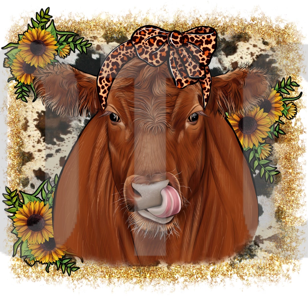 Western Cow Ready to Press Sublimation Transfer - Etsy