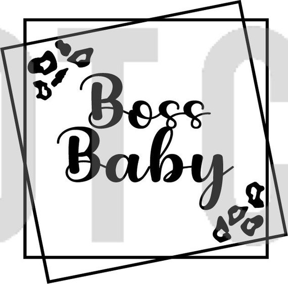 Print / Boss / Baby Ready to Press Sublimation Transfer - Etsy