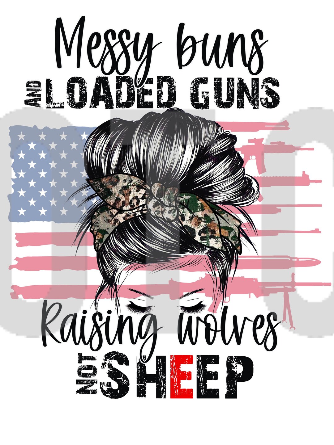 Raising Wolves Not Sheep Ready to Press Sublimation Transfer - Etsy