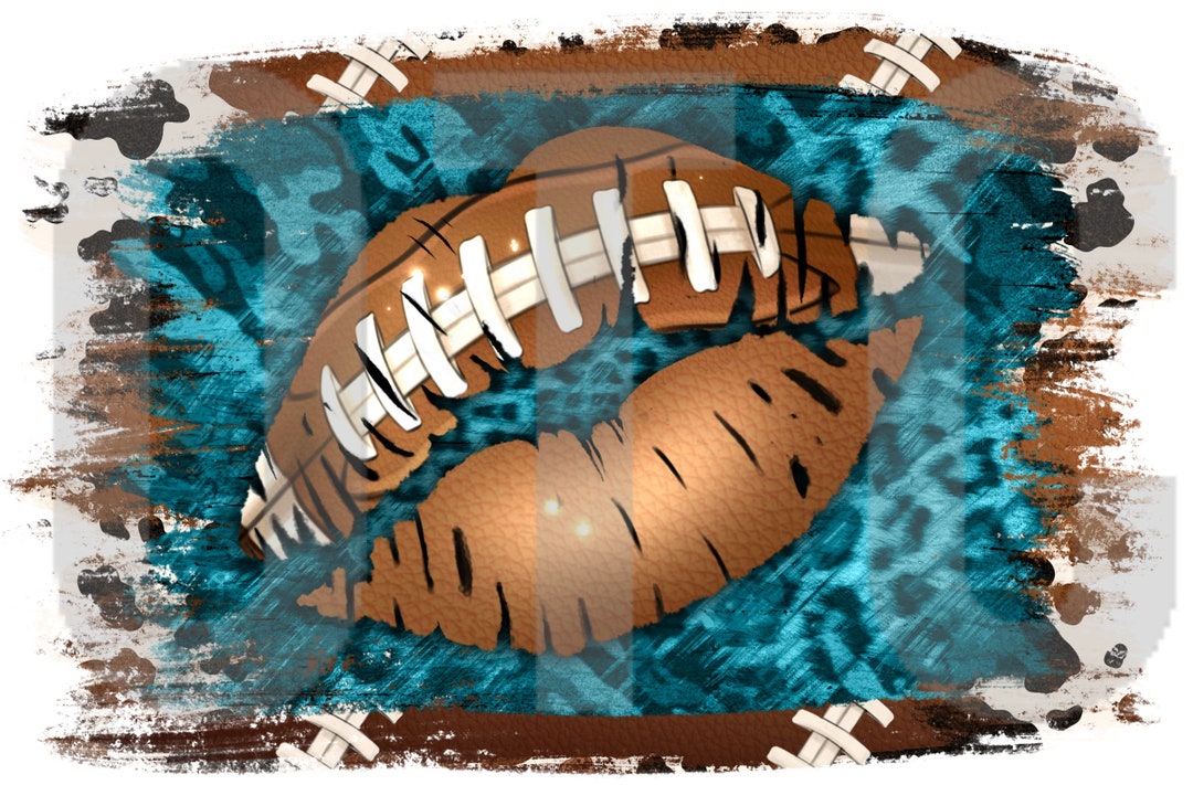 Football lips Ready to press sublimation transfer - Etsy Österreich