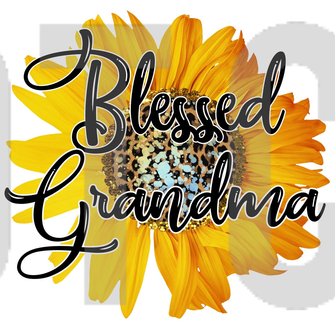 Blessed Grandma Ready to Press Sublimation Transfer - Etsy