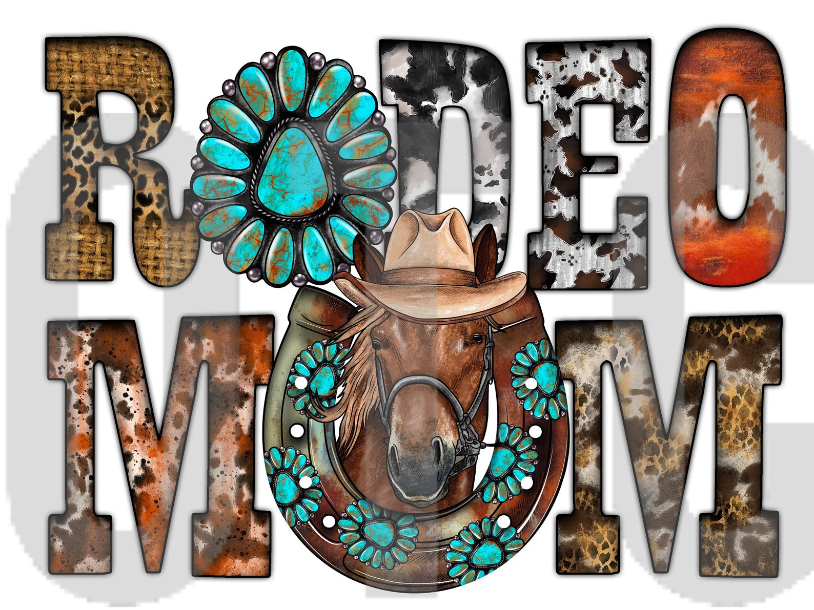Rodeo Mom Ready to Press Sublimation Transfer - Etsy
