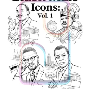 Black Male Icons:vol.1 - Etsy