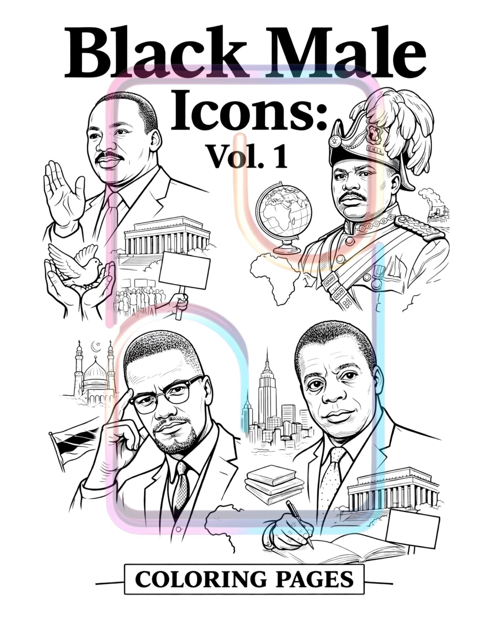 Black Male Icons:vol.1 - Etsy