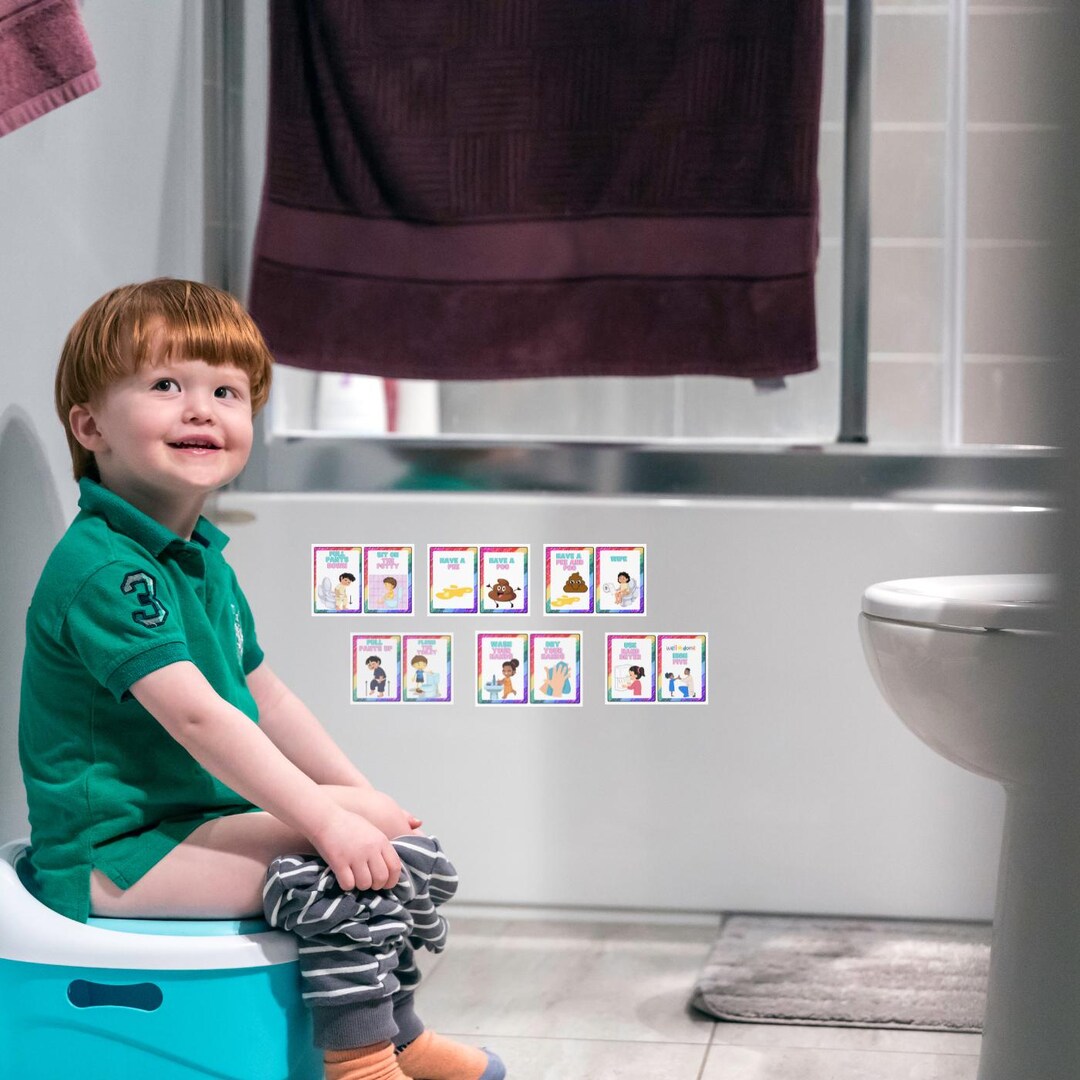 Potty Training Fun & Easy Cards Printable - Etsy