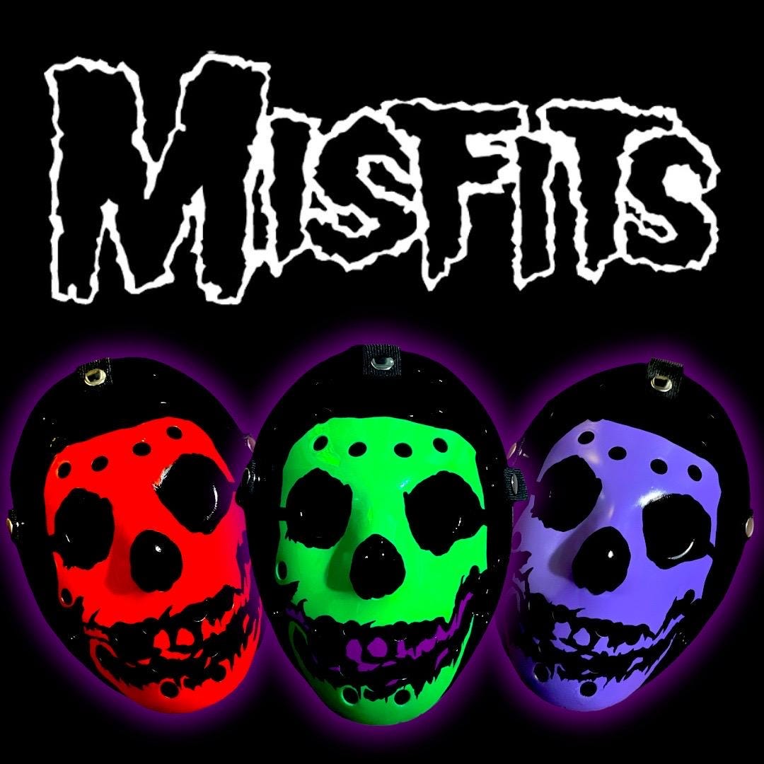 Misfits (colors) Jason Mask - Etsy