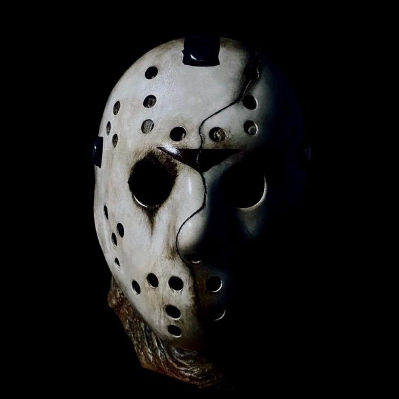 Friday the 13th Part 7 (cracked) Jason Mask - Etsy