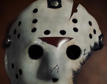 Friday the 13th Part 3 Jason Mask - Etsy