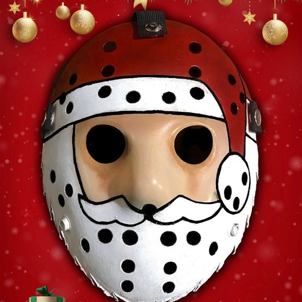 Santa With Mask Ornament - Etsy
