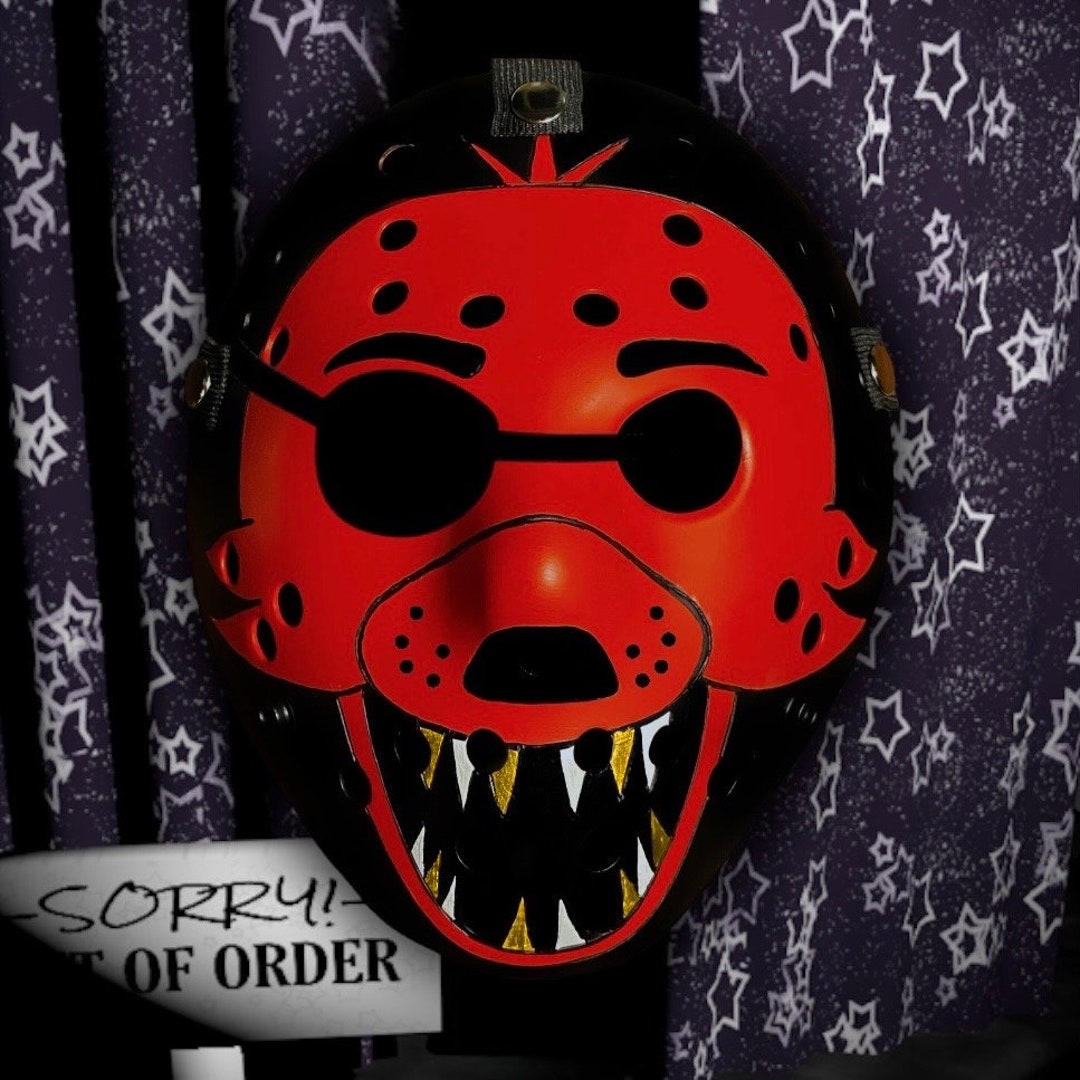 Five Nights at Freddy’s (foxy) Jason Mask - Etsy