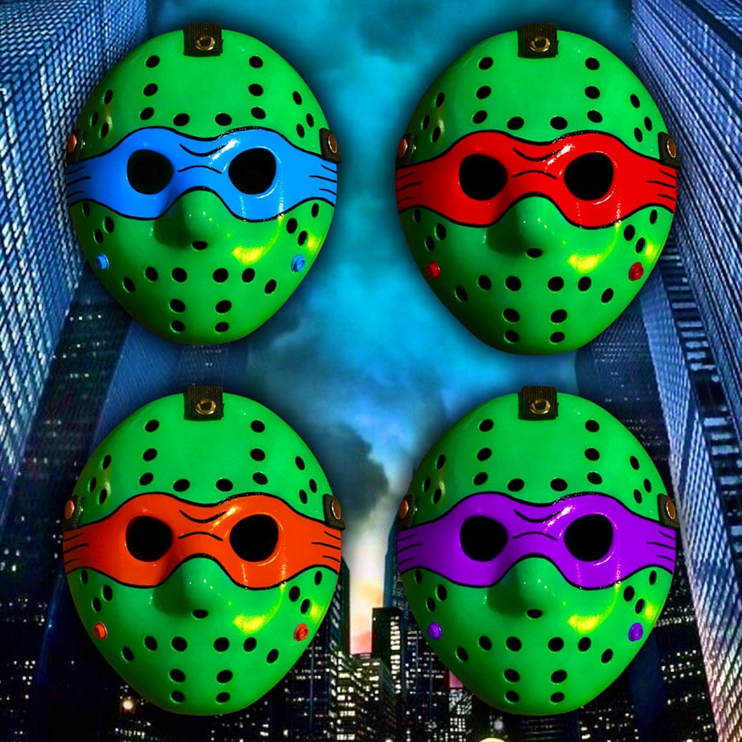 Teenage Mutant Ninja Turtles Jason Masks - Etsy