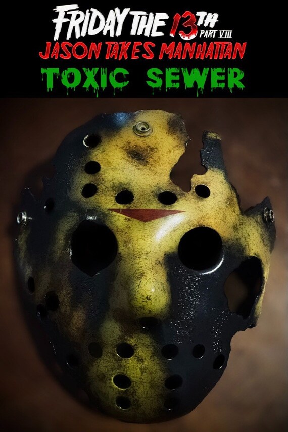 Friday the 13th Part 8 toxic Sewer Mask | Etsy