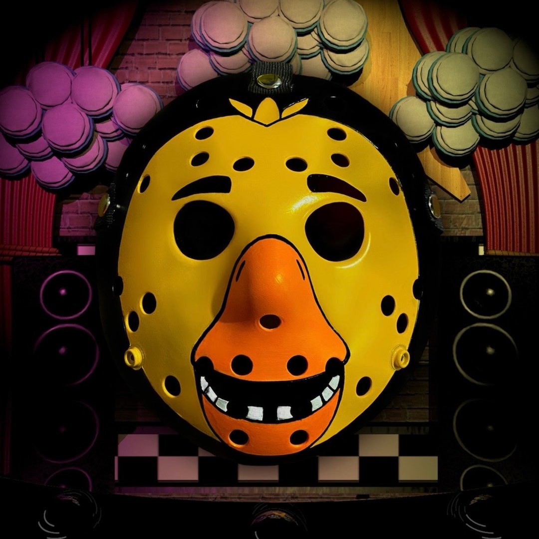 Five Nights at Freddy’s (chica) Jason Mask - Etsy