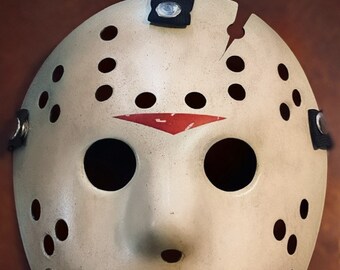 Friday the 13th Part 3 Jason Mask - Etsy
