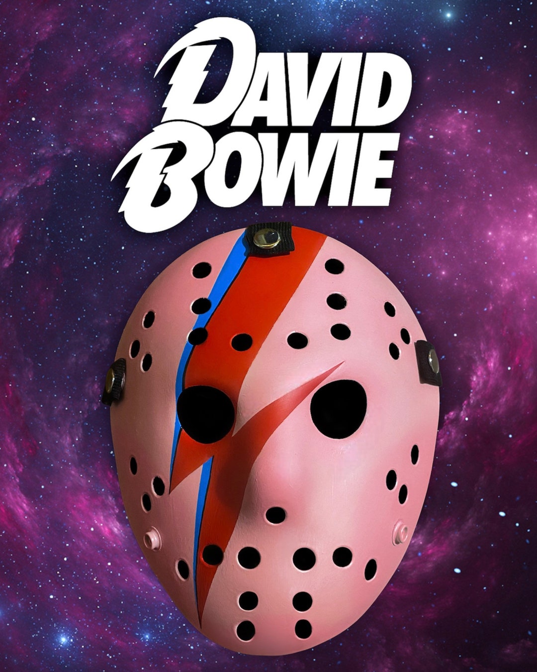 David Bowie (starman) Jason Mask - Etsy