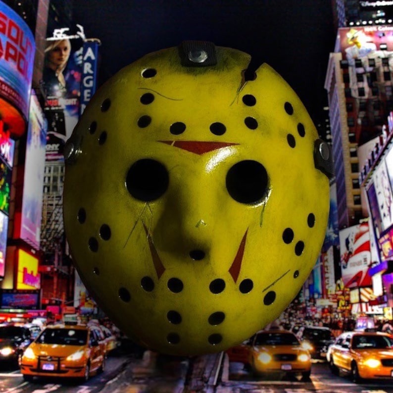 Friday the 13th Part 8 Jason Mask - Etsy