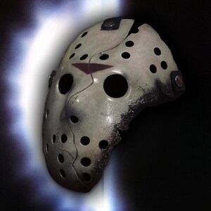 Friday the 13th Part 7 cracked Jason Mask - Etsy