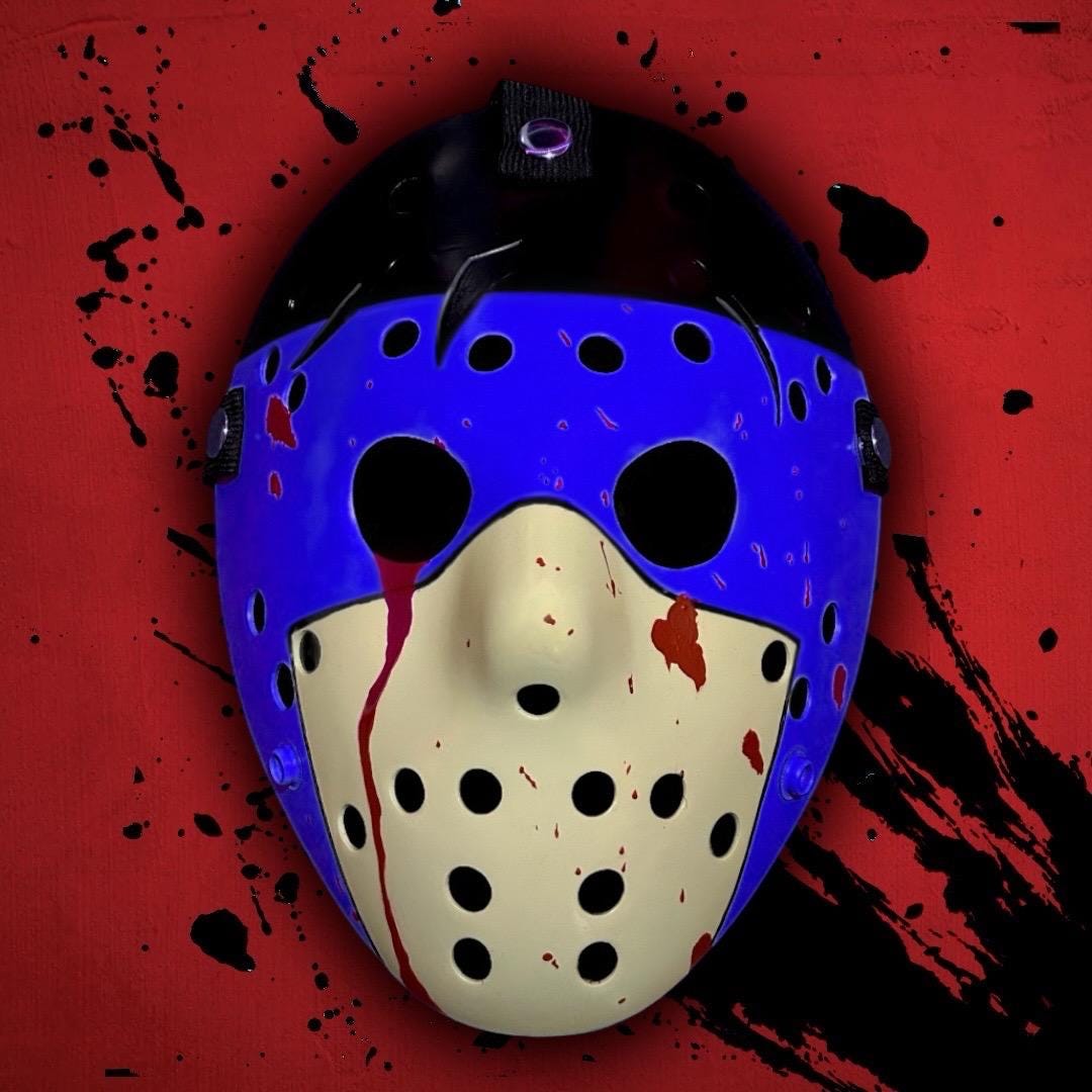 Invincible Jason Mask (blue) - Etsy