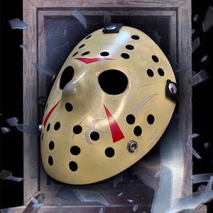 Friday the 13th Part 3 Jason Mask - Etsy