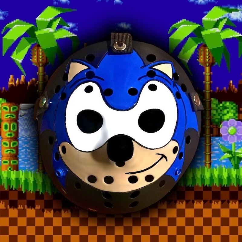 Sonic Hedgehog Masks - Etsy
