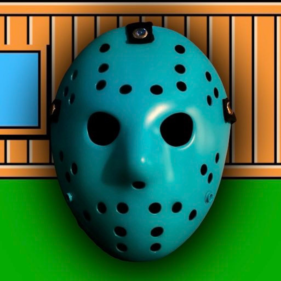 Nintendo 8-bit Jason Mask - Etsy