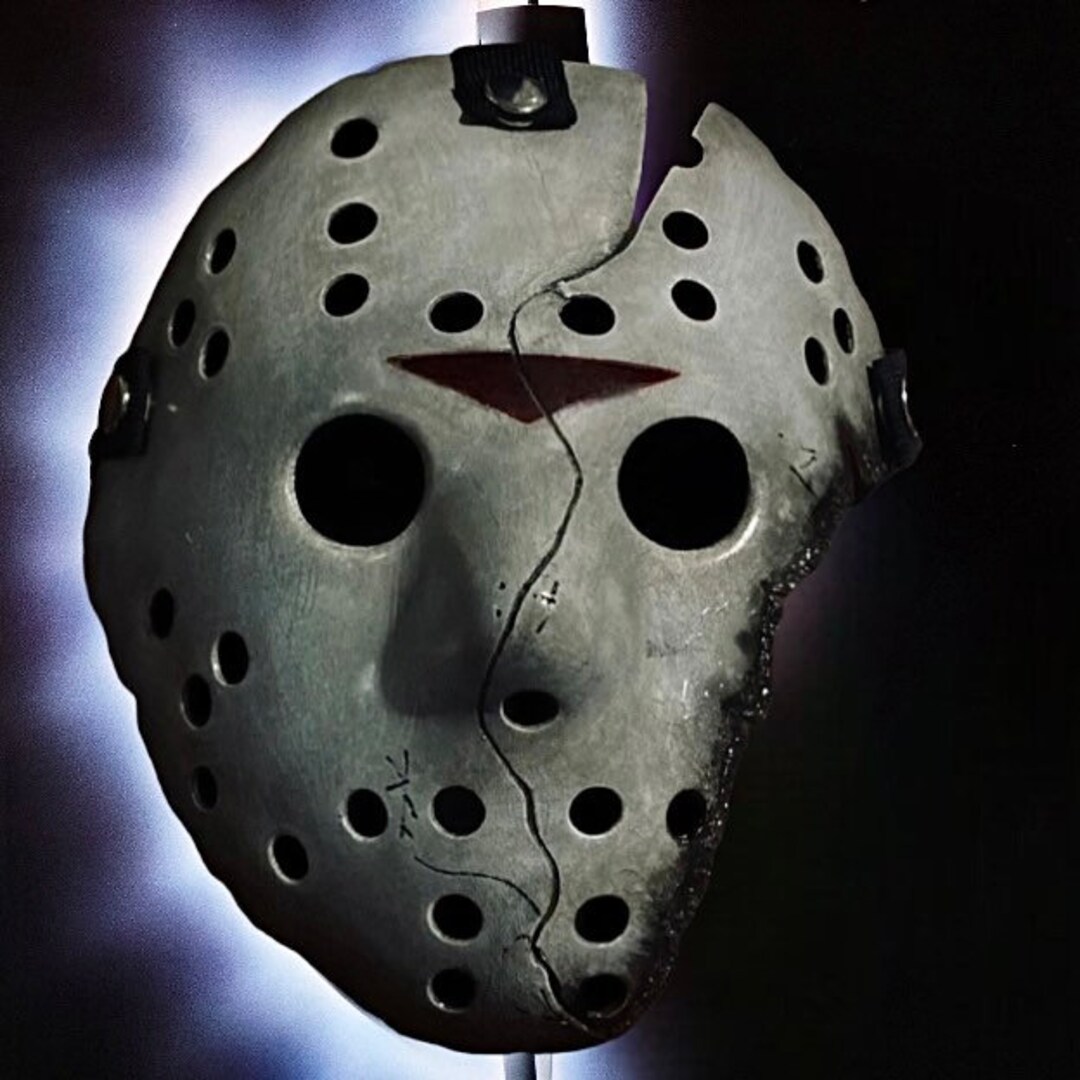 Friday the 13th Part 7 cracked Jason Mask - Etsy
