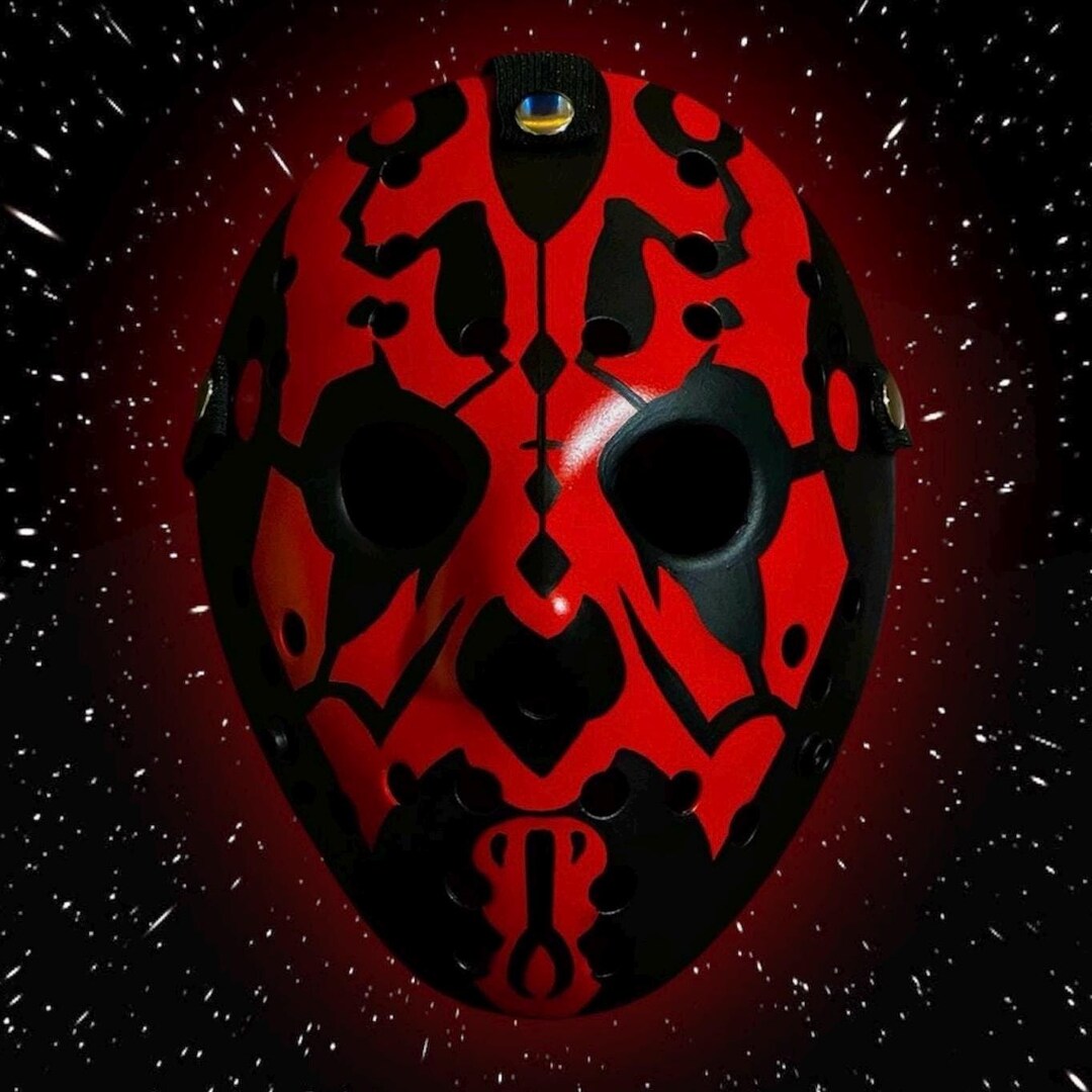 Star Wars Darth Maul Jason Mask - Etsy