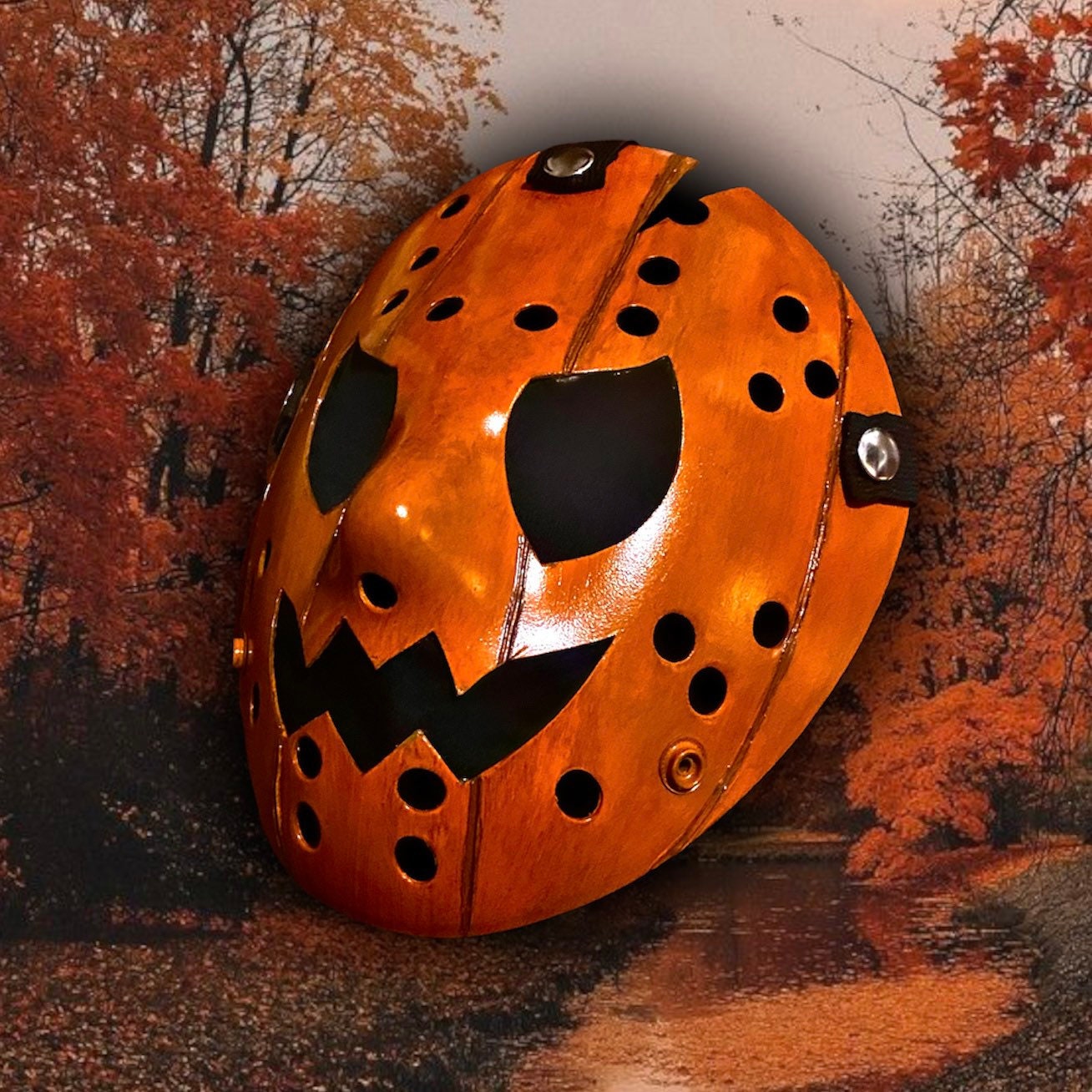 Jason Mask Pumpkin