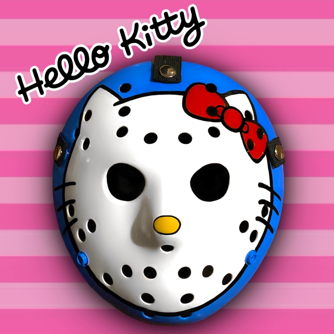 Hello Kitty Jason Mask - Etsy