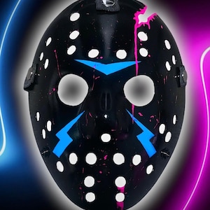 Blacklight Jason Mask - Etsy