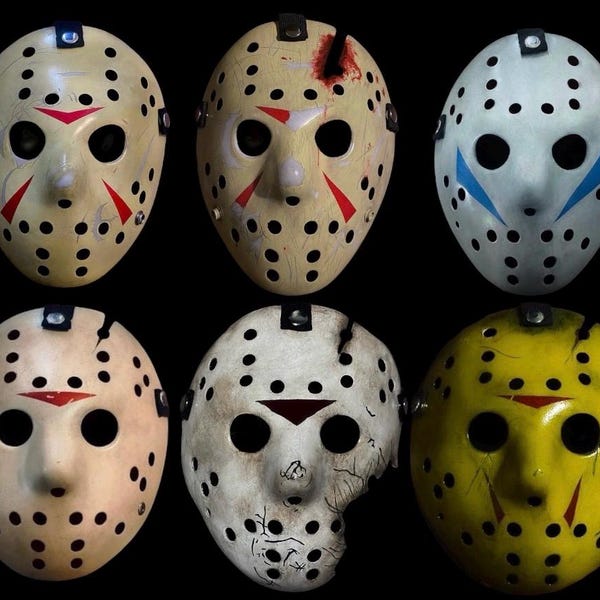 Friday the 13th Jason Mask - Etsy