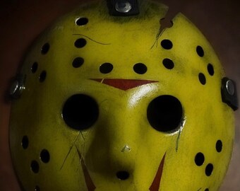 Friday the 13th Part 3 Jason Mask - Etsy