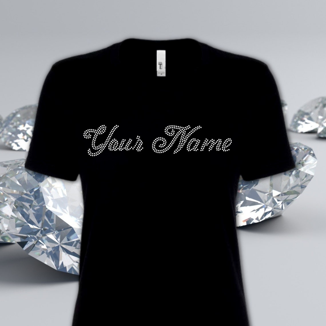 Design Your Own Shirt Custom Rhinestone Shirt Create a - Etsy