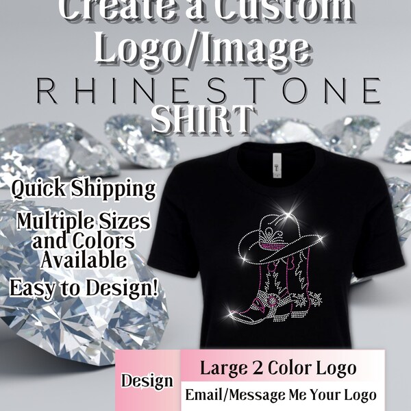 Custom Bling Shirts - Etsy