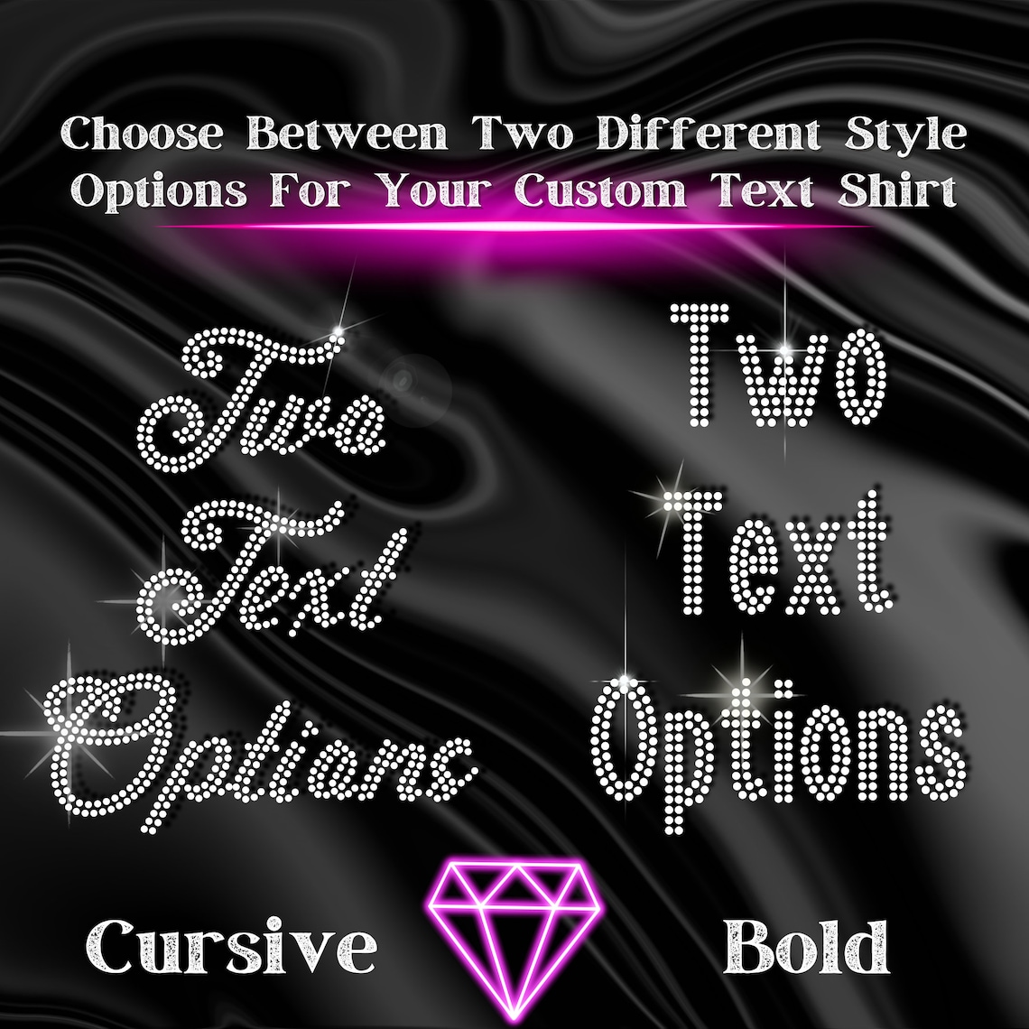 Design Your Own Shirt Custom Rhinestone Shirt Create a - Etsy