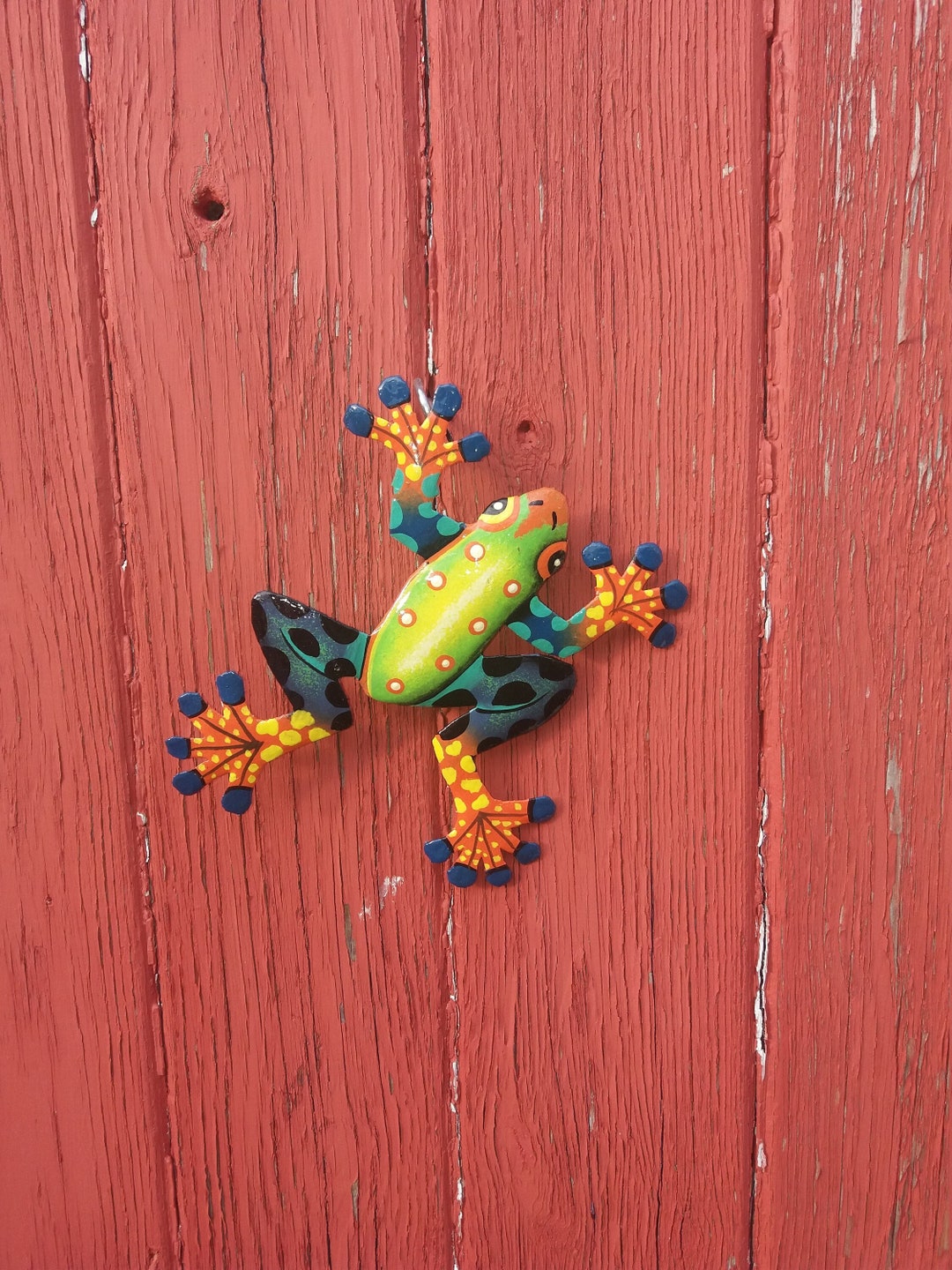 Metal Frog Wall Hanger Made From Oil Drums, Hand Made Oil Drum Art From ...