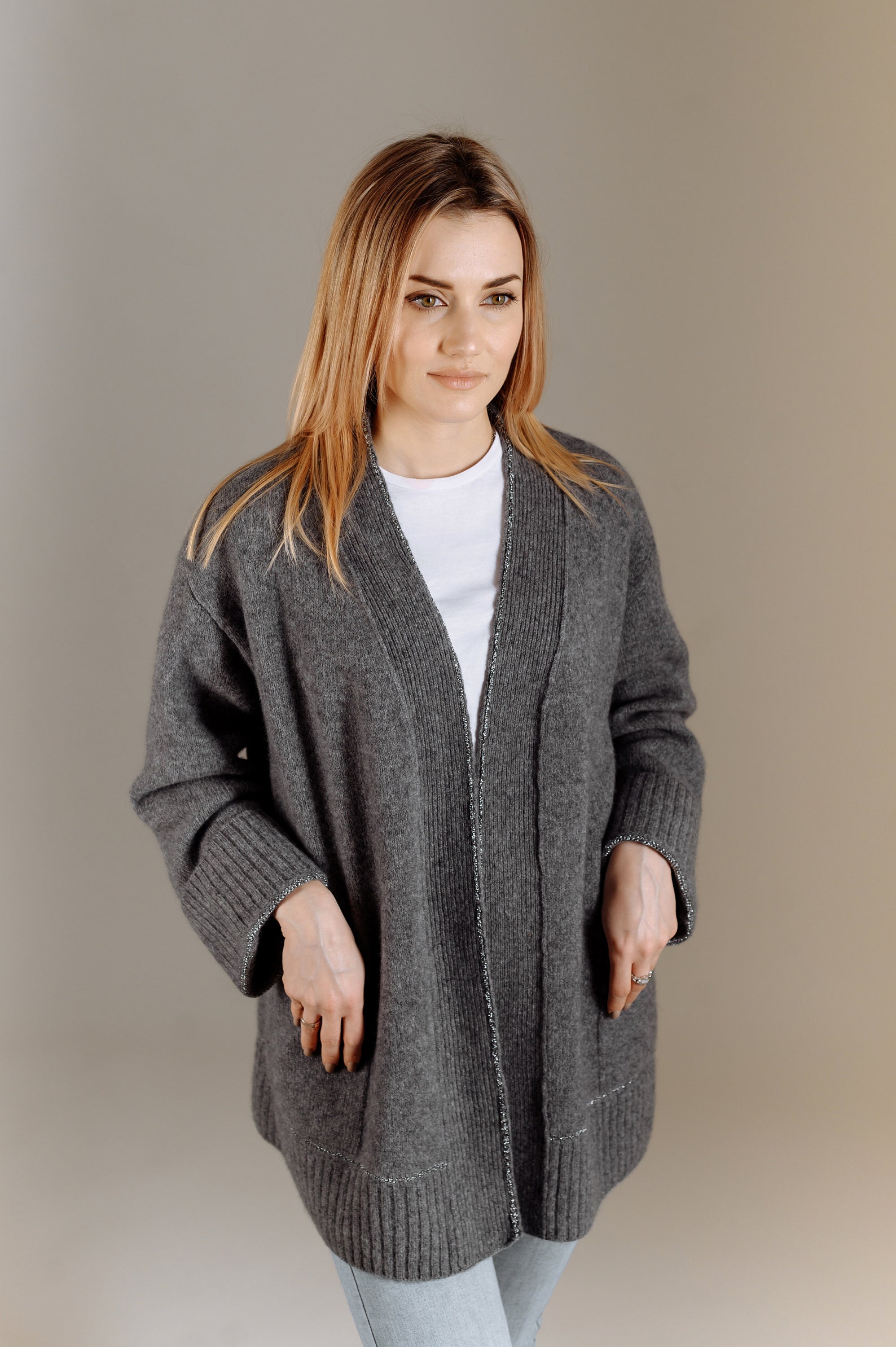 Oversized Cardigan, Cashmere Cardigan, Merino Wool Cardigan, Knitwear ...