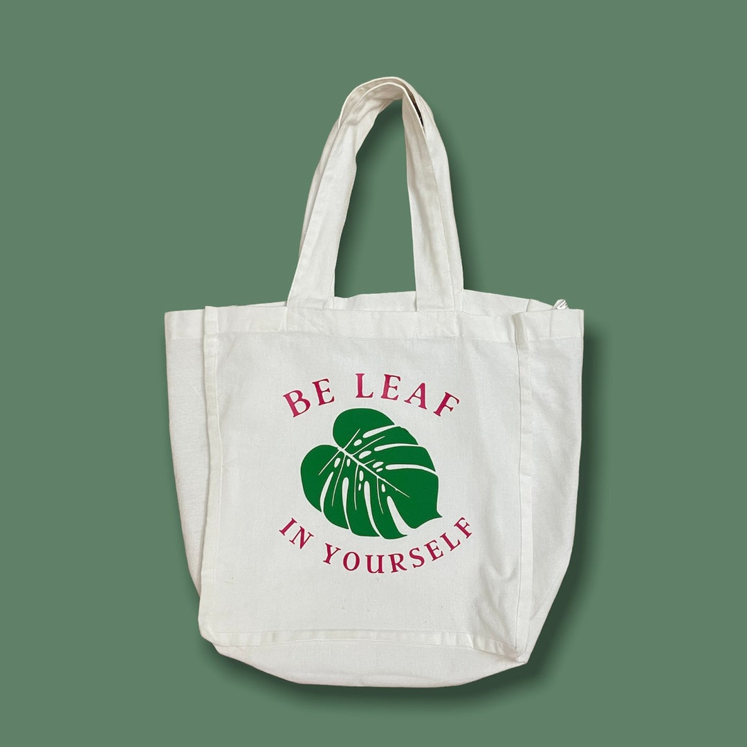 Monstera Deliciosa Inspirational Tote Bag - Etsy