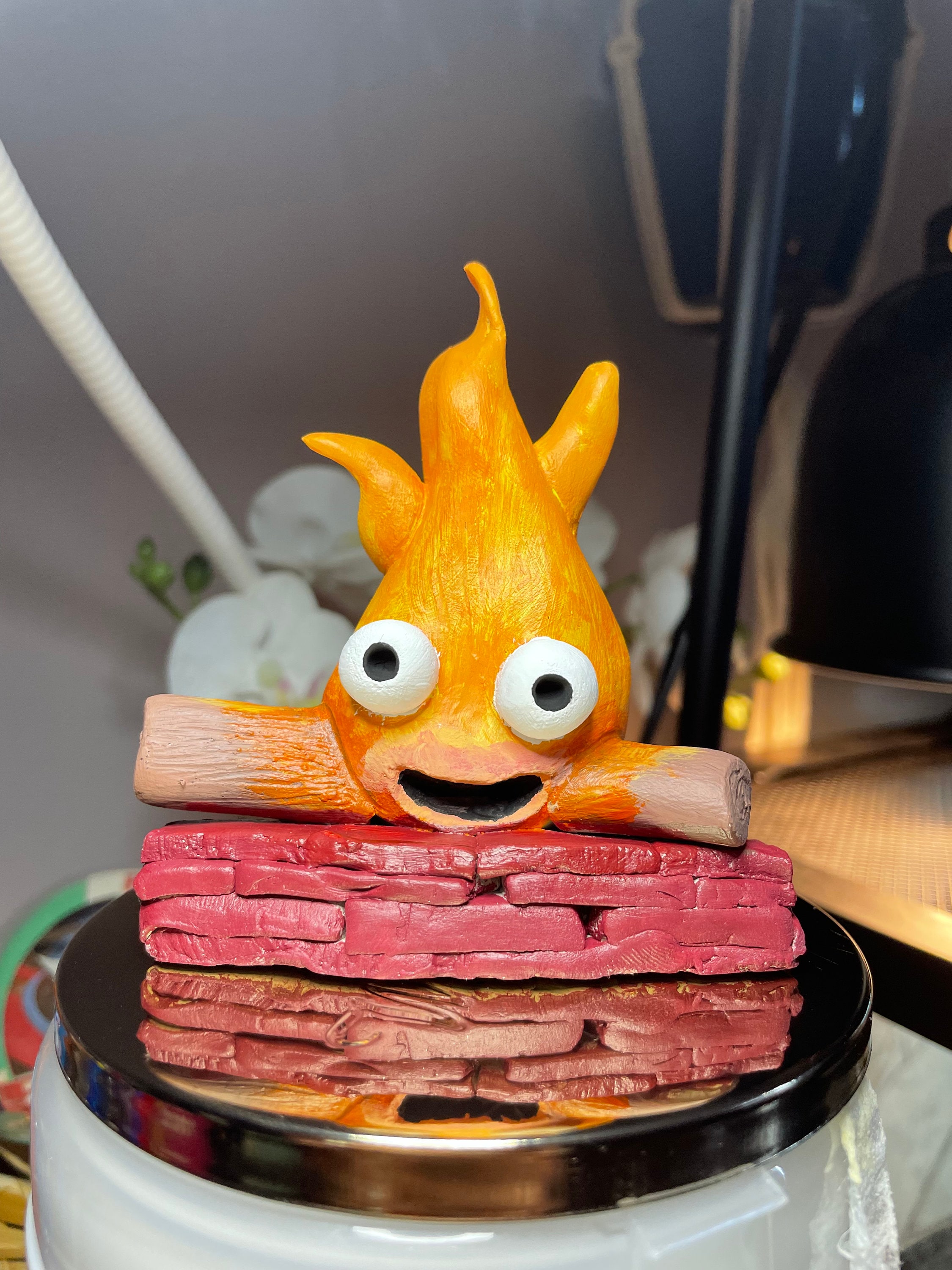 Calcifer Studio Ghibli Model - Etsy