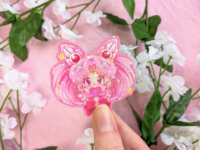 Sailor Scouts Aesthetic Holographic Anime Vinyl Stickers - Etsy