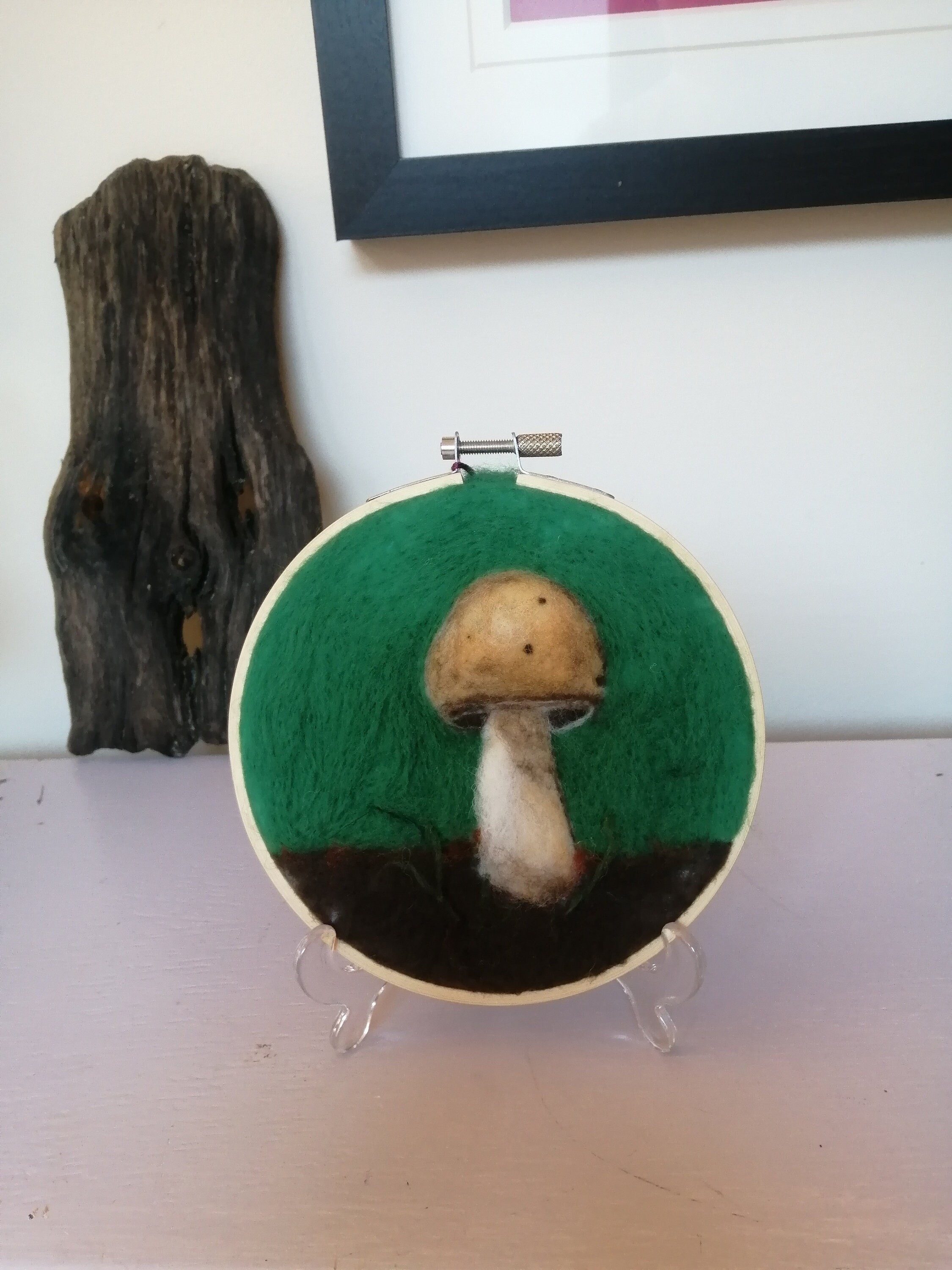 Needle Felted Fungi - Etsy UK